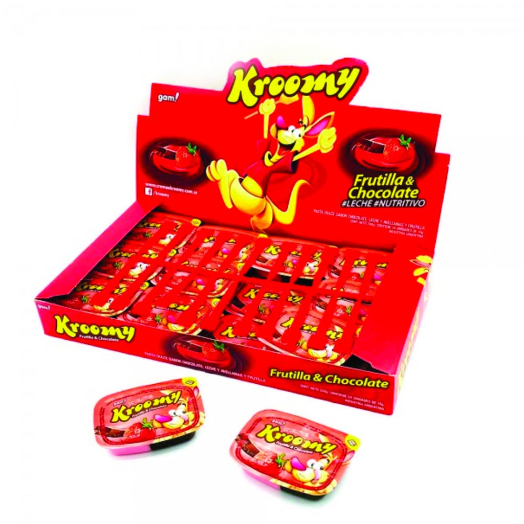 KROOMY X 24 U. CHOC BCO FRUTILLA – Mayorista Patagonia